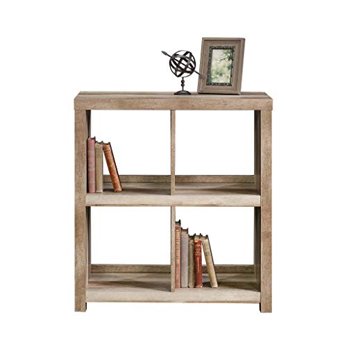 Sauder HomePlus 4-Cube Bookcase, Lintel Oak finish