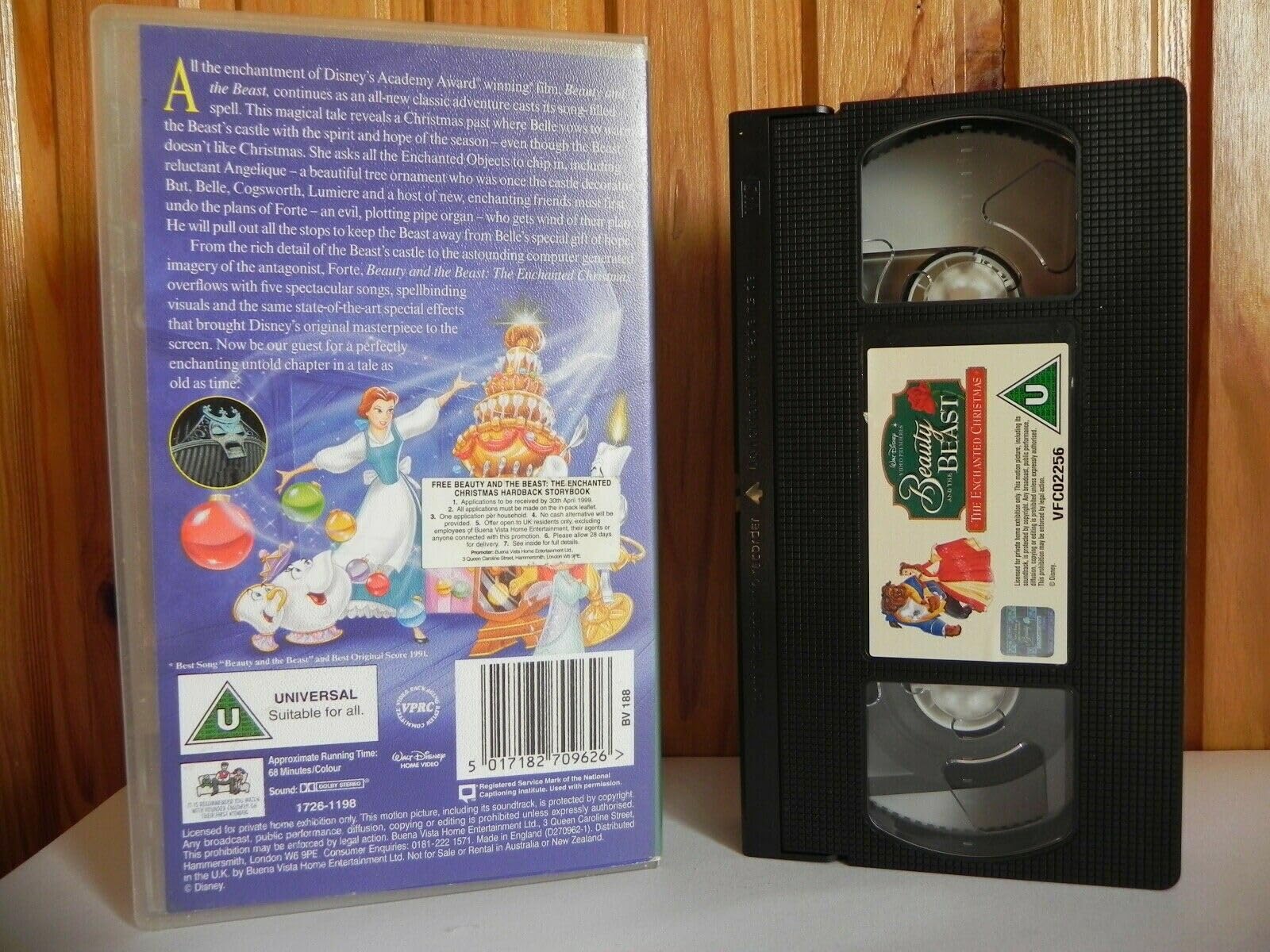 Beauty and the Beast: The Enchanted Christmas [VHS]