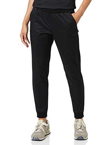 Amazon Essentials Women's Slim Fit Jogger Scrub Pant (Available in Plus Size), Black, Large