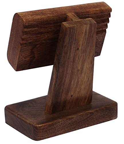 abhandicrafts 2 in 1 Watch Stand for Men Watch Display Stand Compliment All Watches/Moms, DADS, Grandparents Watch Organizer - Watch Holder