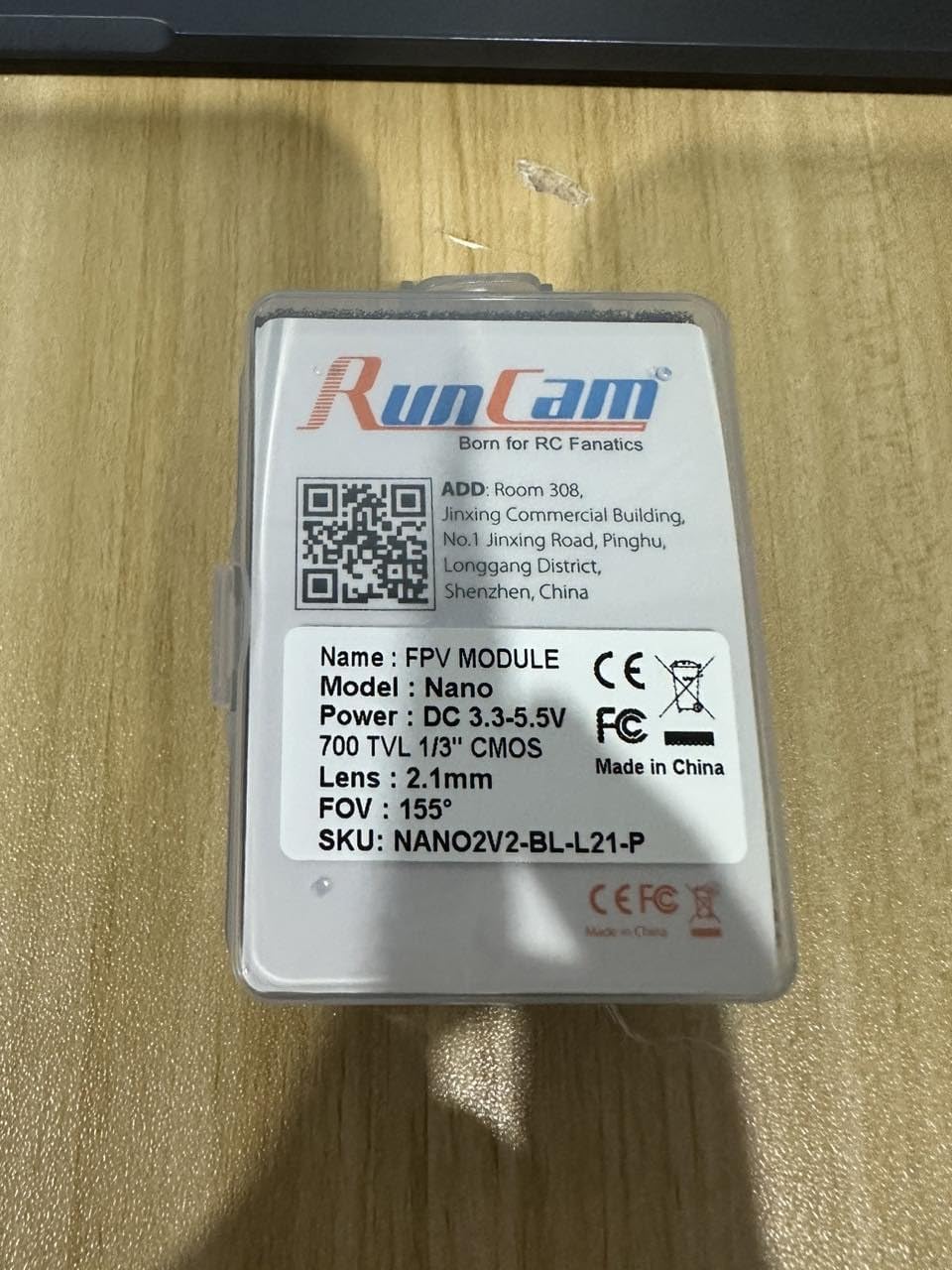 RunCam Nano2 FPV Camera 700TVL CMOS NTSC Mini FPV Camera for FPV Drone