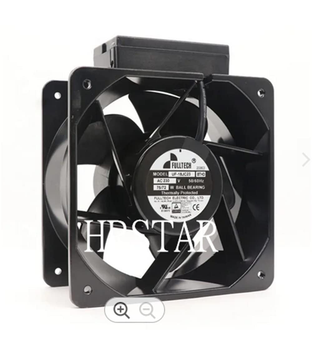 HRSTAR for FULLTECH UF-18JC23 BTHD Axial Fan 230V 75/72W for UPS Power Supply Fan
