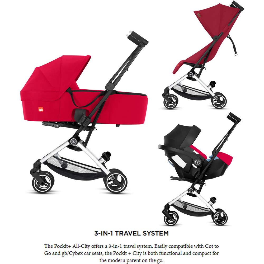 GB Pockit+ All-City Stroller - Night Blue