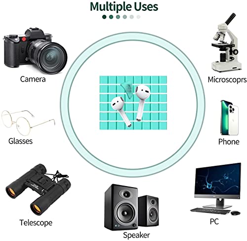 96PCS Cleaner Kit Compatible with Airpods 1,2,3 and Pro, Earbud Cleaning Putty Remove Ear Wax, for Charging Case/Bluetooth Headphones/Phone/Earbuds/Camera/Keyboard&Hearing Aids