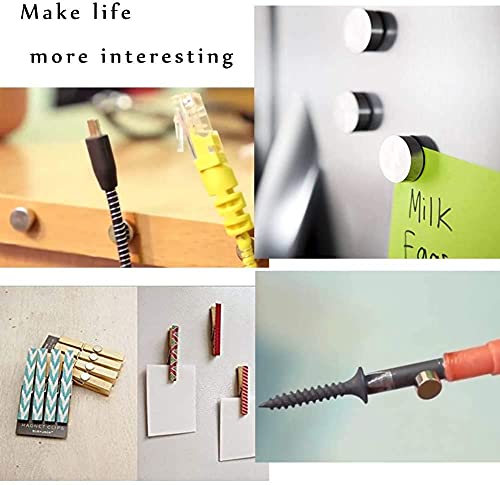 FINDMAG 100 Pcs Refrigerator Magnets, Magnets for Whiteboard, Rare Earth Magnets, Small Neodynium Magnets, Mini Magnets for Fridge, Office, Crafts, DIY
