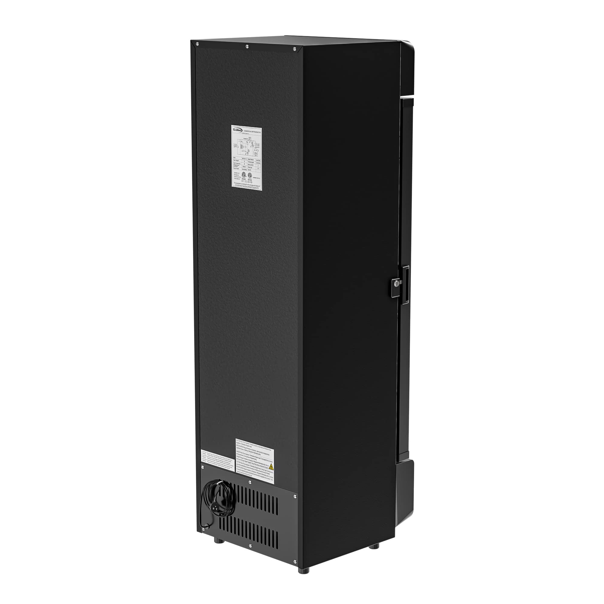 KoolMore MDR-9CP Display-Refrigerator, 9 cu.ft. Single Swing Door, Black