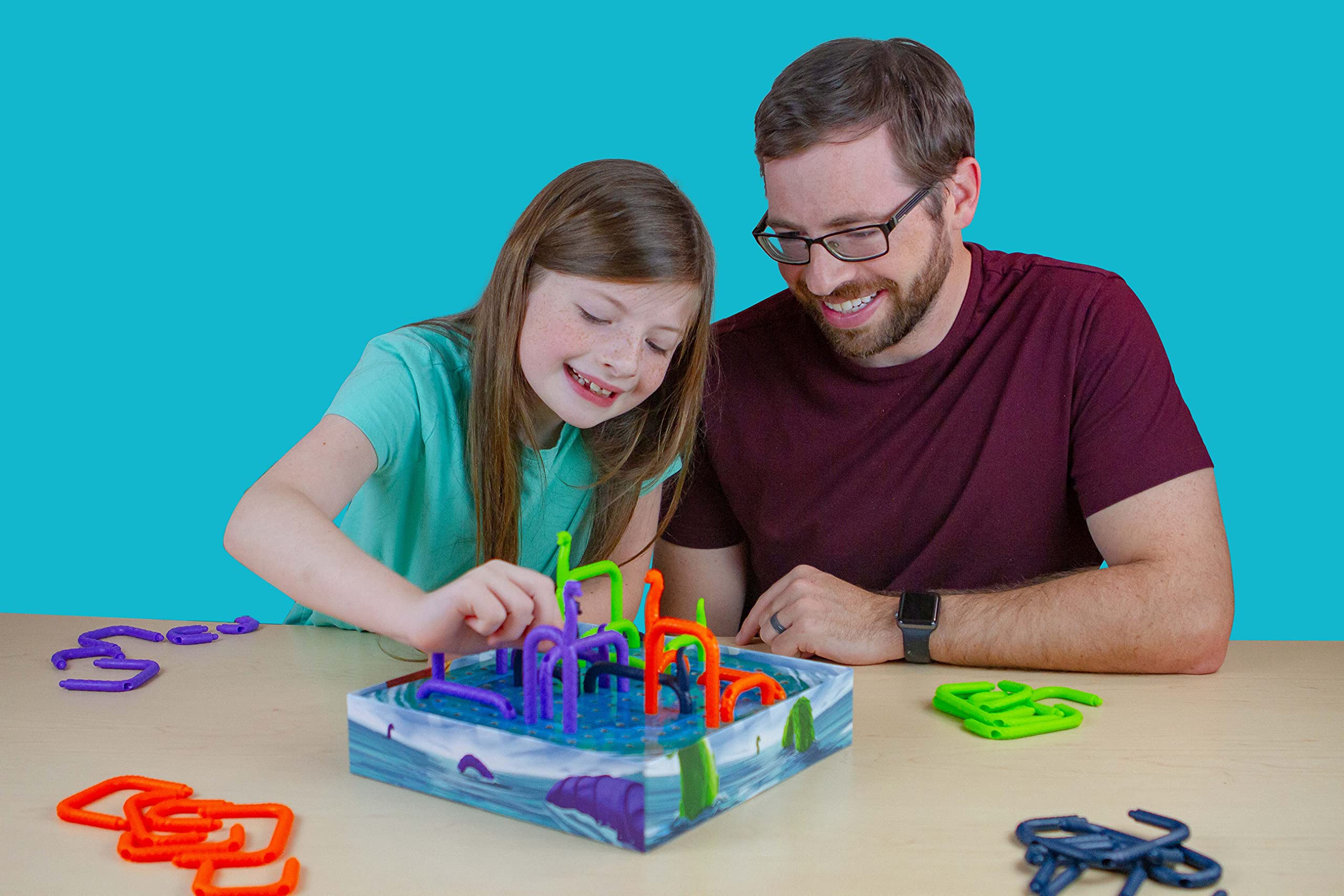 BlockNess Board Game - Family or Adult Strategy Game for 2 to 4 Players. Recommended for Ages 8 & Up