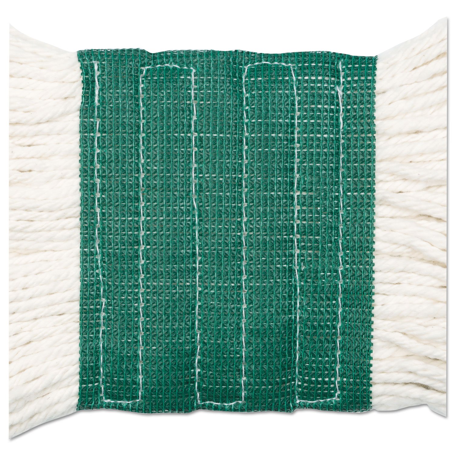 Boardwalk BWK502WHEA 5 in. Super Loop Cotton/Synthetic Fiber Wet Mop Head - Medium, White