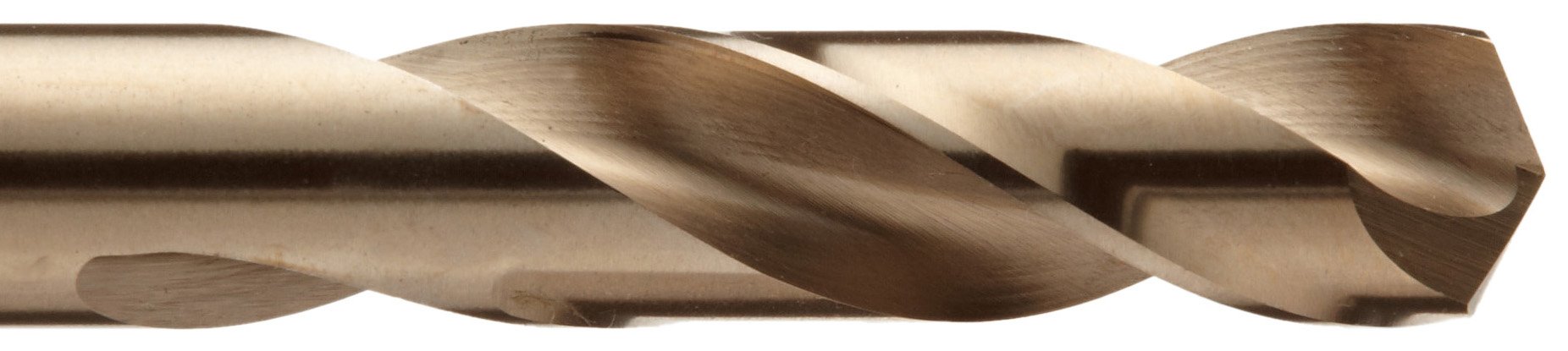 Chicago Latrobe 69853 559 Series Cobalt Steel Short Length Drill Bit Set In Metal Case, Gold Oxide Finish, 135 Degree Split Point, Inch, 29-piece, 1/16" - 1/2" in 1/64" increments