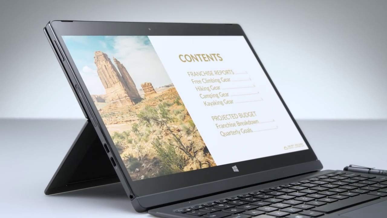 Dell 59C32 Latitude 7275 12.5" FHD Touch 2-in-1 Laptop (Intel Core m5-6Y57, 8GB 1600MHz DDR3L, 256GB SSD, Windows 10 Pro, Black)