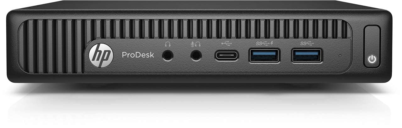 HP Prodesk 600 G2 Micro Computer Mini Tower PC - Intel Quad Core i5-6500T 2.5Ghz / 8GB DDR4 Ram / 256GB SSD / VGA / USB 3.0 / Windows 10 Pro (Renewed)