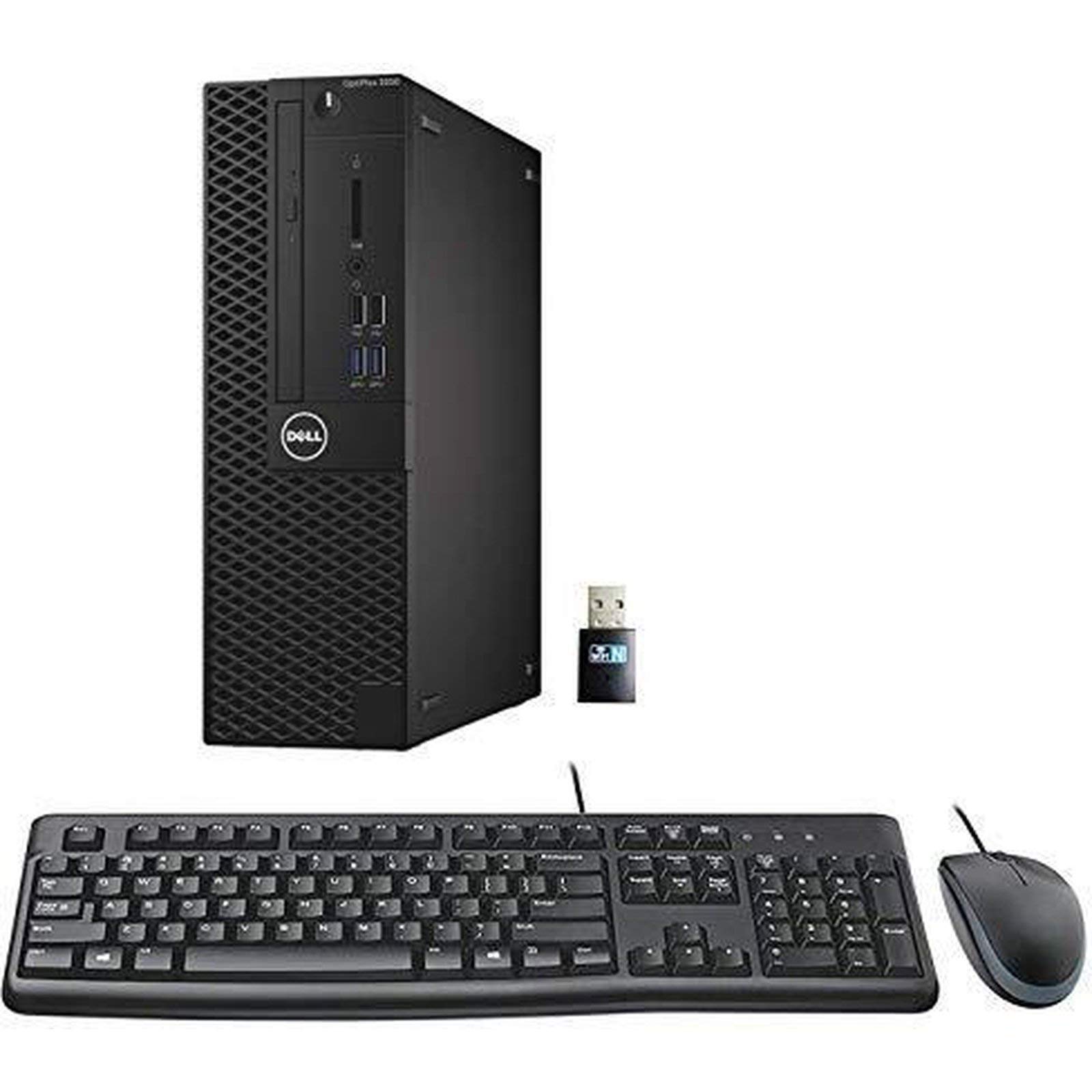 Dell 6Y9TM OptiPlex 3050 Small Form Factor Desktop Computer, Intel Core i5-7500, 8GB DDR4, 500GB Hard Drive, Windows 10 Pro (Renewed)