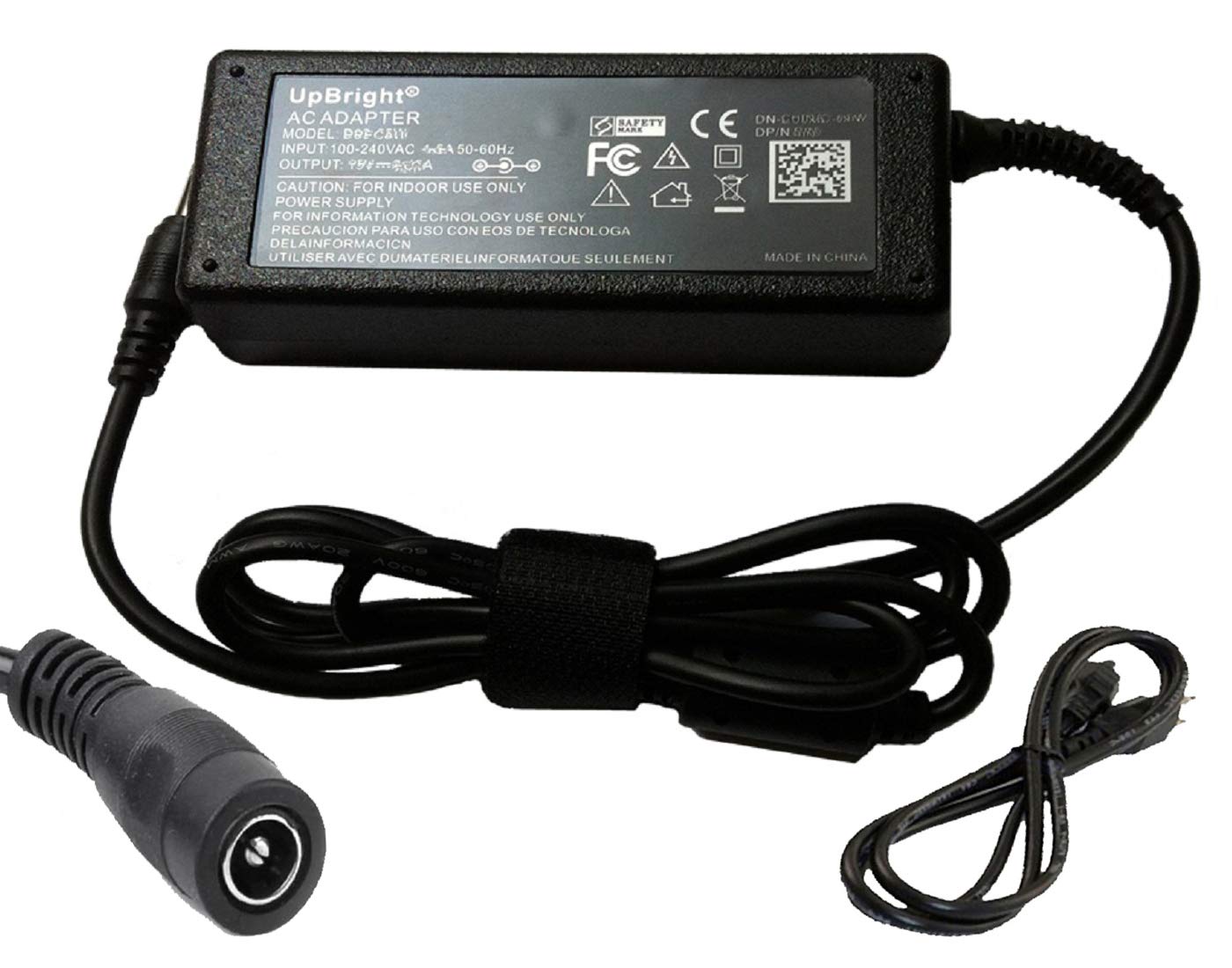 UpBright AC/DC Adapter Compatible with in Seat Solutions LLC in Seat No # 15060 Model SWG1382900H 13.8V - 15V 2.9A 3A 13.8VDC 2900mA DC13.8V 13.8VAC 13.8 V Class 2 Power Supply Cord Charger Mains PSU