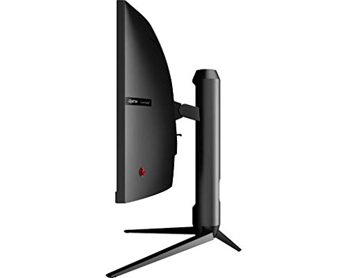 MSI Full HD Non-Glare 1ms 2560 x 1080 Ultra Wide 200Hz Refresh Rate HDR Ready USB/DP/HDMI Smart Headset Hanger FreeSync 30”Gaming Curved Monitor (Optix MAG301CR) - Black