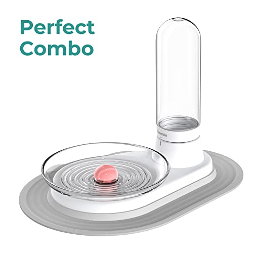 Cheerble Glass Dish for KittySpring Cat Water Dispenser, Accessories for KittySpring Cat Water Fountain
