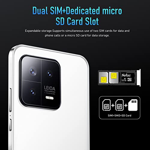 BLACKCYBER MI13 Pro 5G Unlocked Cellphone Android Smartphone, 6.7'' FHD LCD Display Screen, 8MP+16MP Camera, 4000mAh Long Battery Life, Dual Sim Card (8GB+128GB, Green)