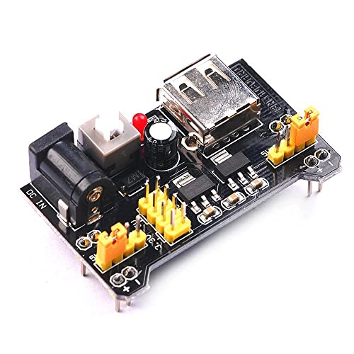 5pcs/lot Breadboard Power Supply Module 3.3V 5V MB102 Solderless Bread Board DIY 2012 Dedicated Power Module