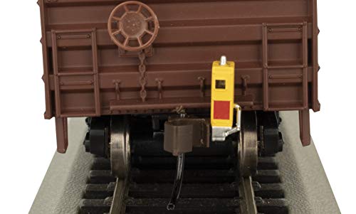 Bachmann Trains - 50' Outside Braced Box Car with Flashing End of Train Device - Norfolk Southern #400028 - HO Scale