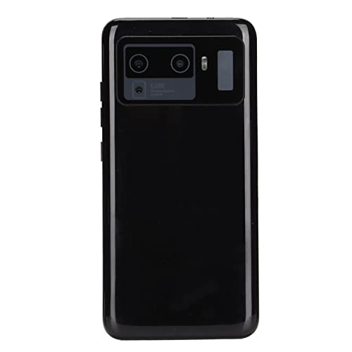 ASHATA M12 Ultra Unlocked Android Cellphone Face Recognition Smartphone with 4.45in HD Curved Screen, Full Network Mobile Phone, 512MB 4GB, Support Extended 128GB Memory Card, WiFi BT FM (Black)