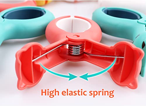 Beach Towel Clips for Beach Chairs Cruise,Set of 6,Cat Laundry Clips for Drying Clothes,Quilt,Blanket,Home Pool Chair (8PC)