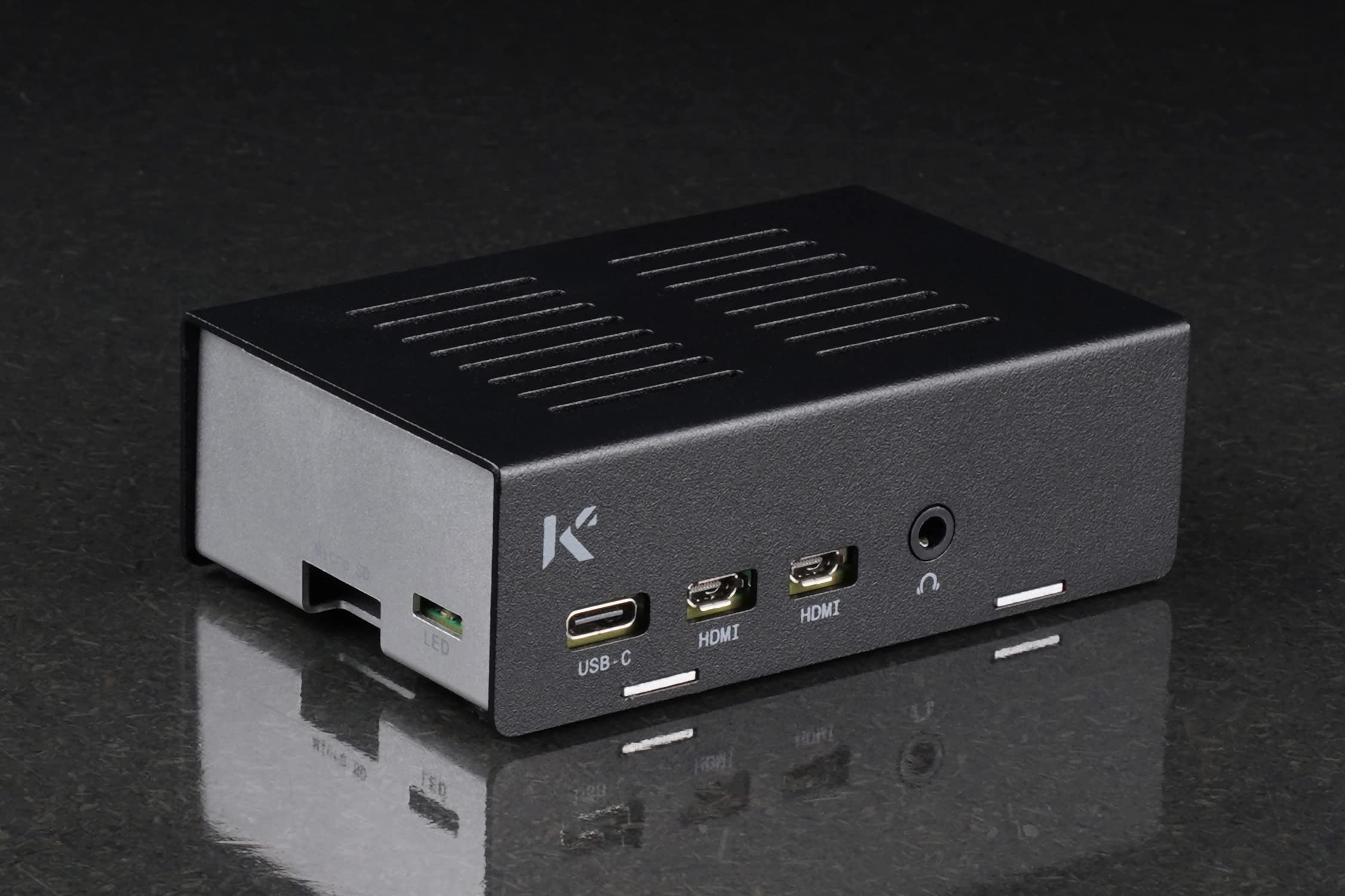 KKSB Raspberry Pi 4 Case | Space for Raspberry Pi 4 Heatsink, PoE HAT