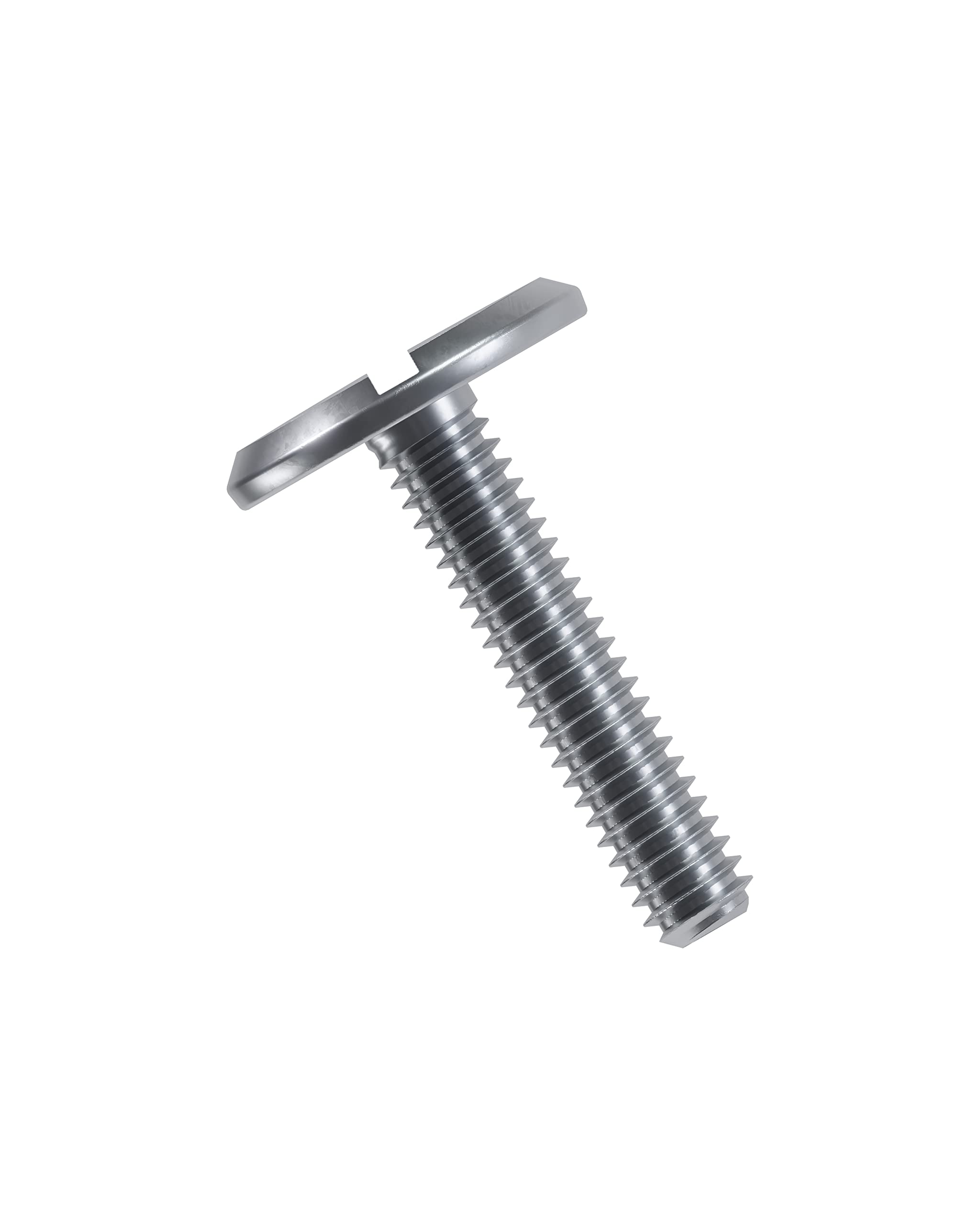 Hillman Combo Sidewalk Bolt, Hurricane Hardware, 100 Pieces, Rust-Resistant, Durable, Truss Head, (1/4" x 2") Stainless Steel (831494)