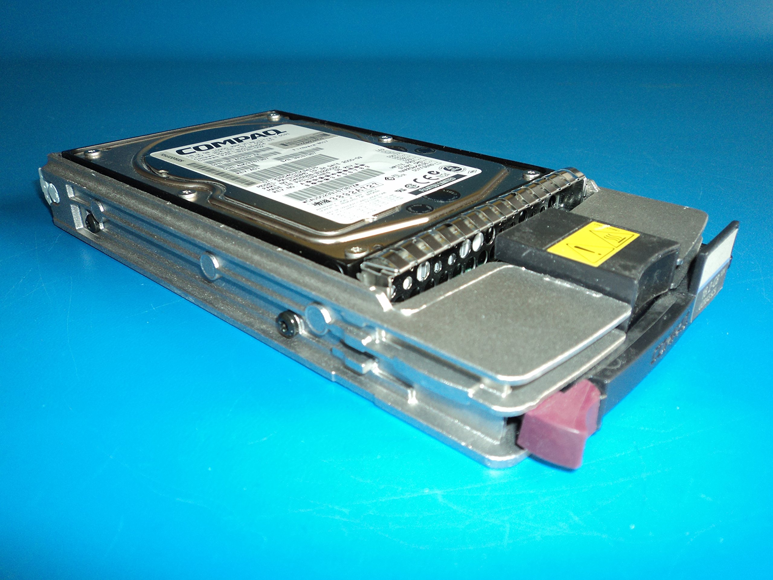 Compaq 18.2GB 10K U3 SCSI HDD, BD018635C4, 180726-002, MAJ3182MC, CA05668-B33600DL, 152190-001 W/Tray