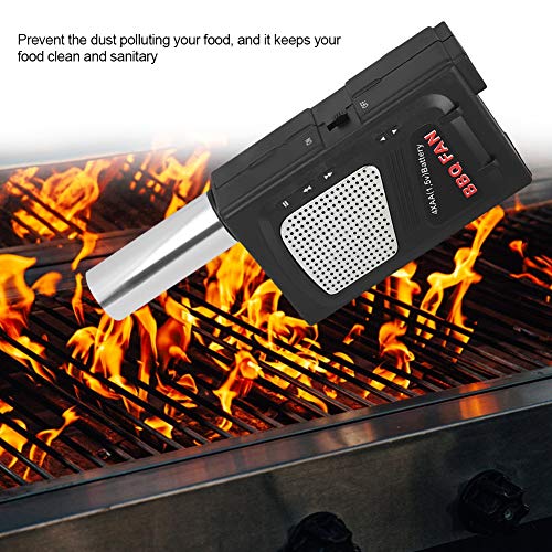 A sixx Blowers Portable Electric Leaf Blower Blower, Mini Blower, for Camping Picnic