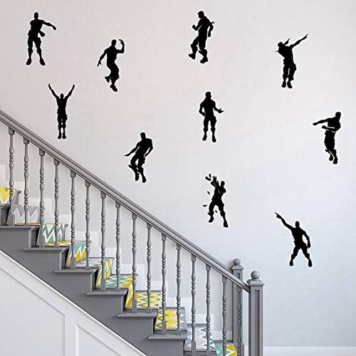 Game Wall Decal Wall Sticker Poster Dancing Decal Nursery Boys Room Wall Vinyl Decal Game Stickers(13.8" x 22.8")