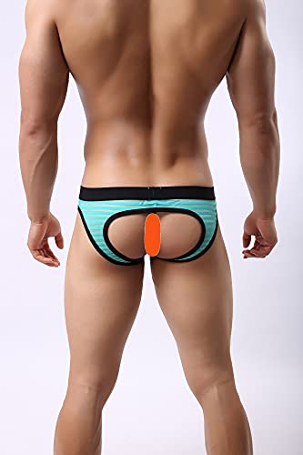 4UFIT Men's Sexy Jockstrap Athletic Supporters Underwear, Mesh Jockstraps for Men Green