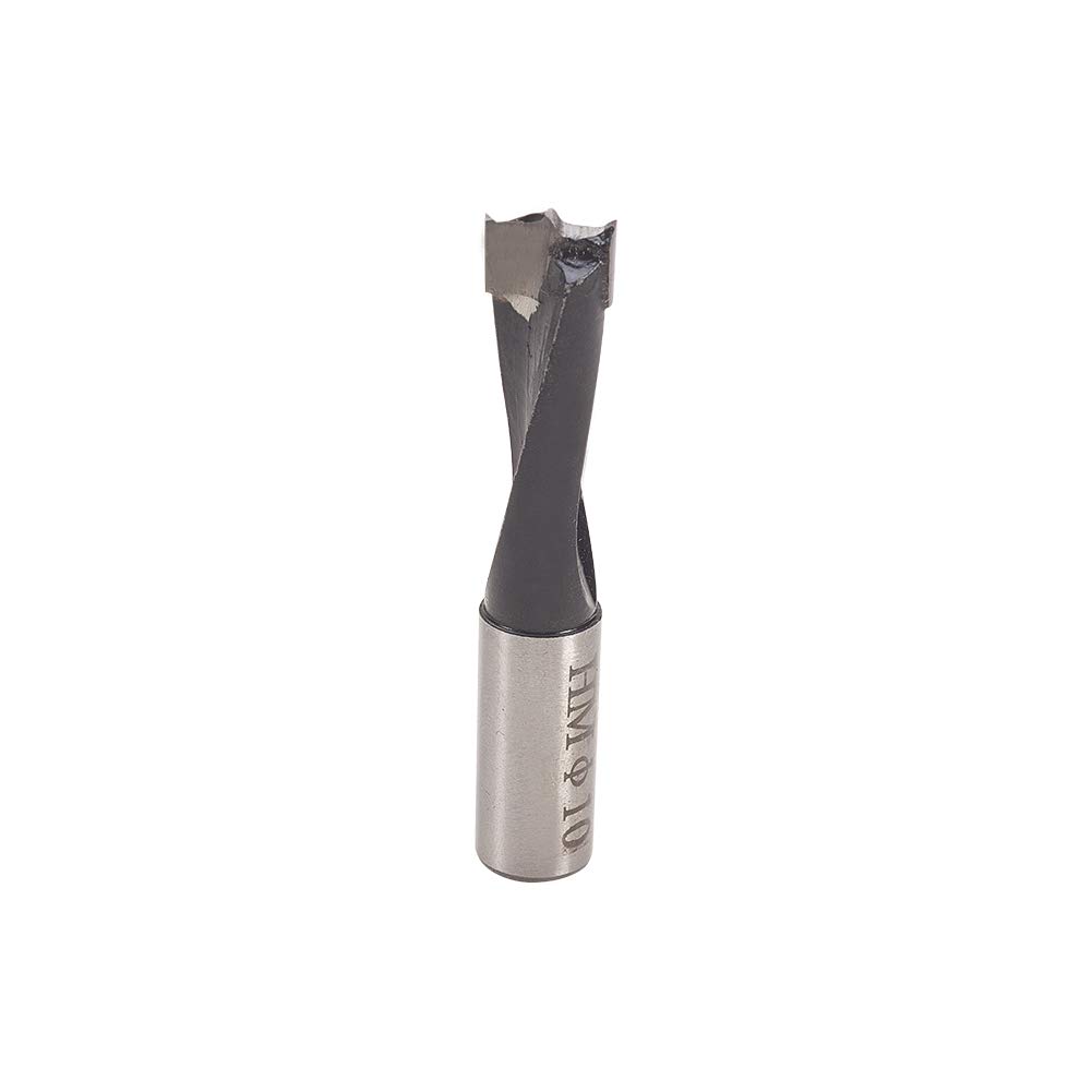 Utoolmart Brad Point Drill Bits for Wood 10mm x 57mm Forward Turning HSS for Woodworking Carpentry Drilling Tool 1pcs