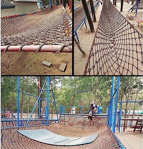 EkiDaz HXRW Rope Net Kids Climbing Frame Net Outdoor Playground Safety Net Rope Net for Kids Sturdy and Durable Playground Sets for Backyards (Size : 1 * 3m(3.3 * 9.9ft))