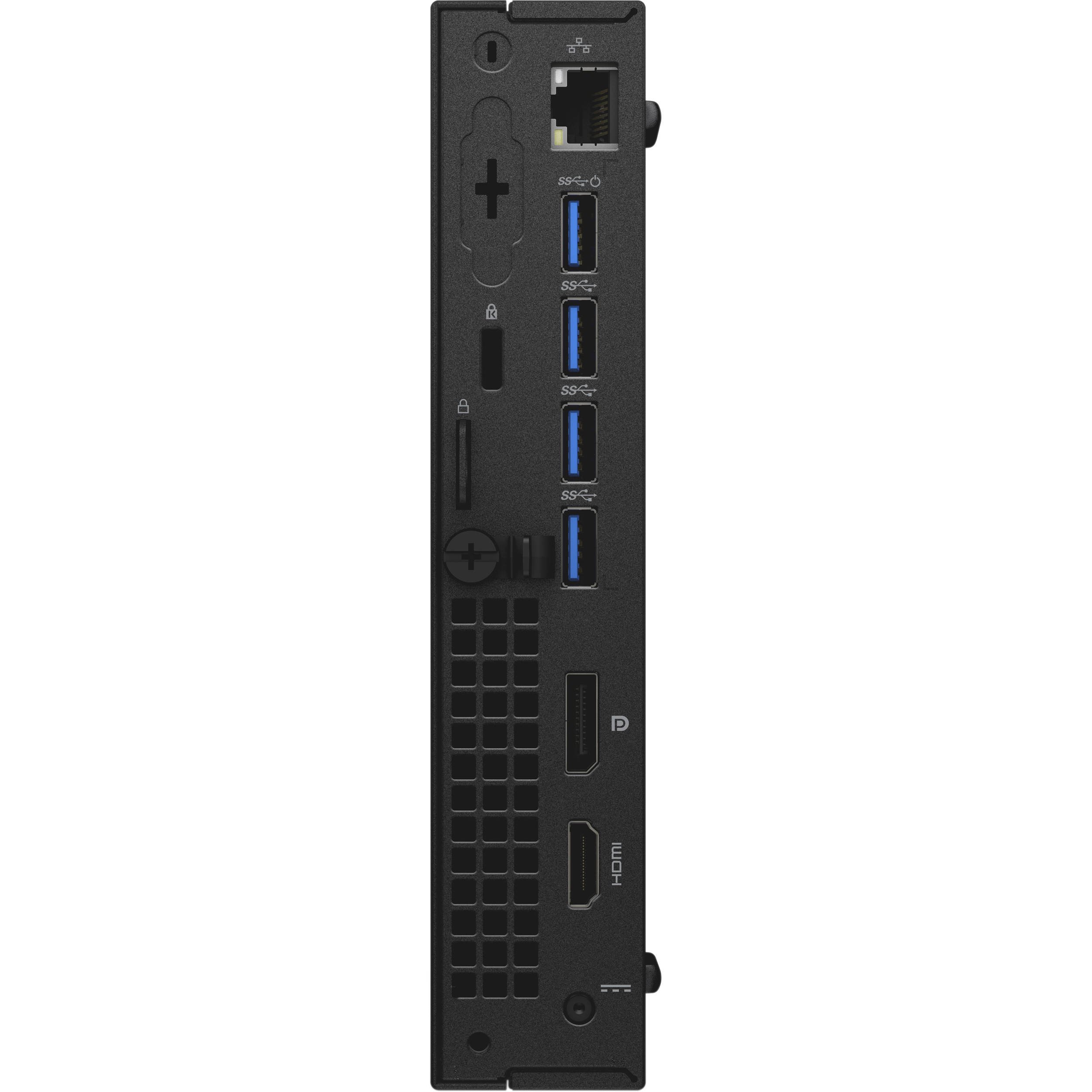 Dell Optiplex 7040 Micro Tower, Intel Core 6th Generation i7-6700T, 8 GB Memory, 128 GB SSD, Intel Dual Band Wireless 8260, Windows 10 Pro (Renewed)