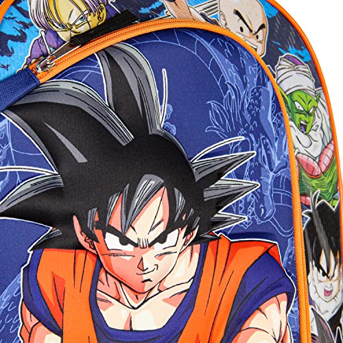 Bioworld Dragon Ball Z Character Panel Goku Kamehameha Molded Eva Backpack