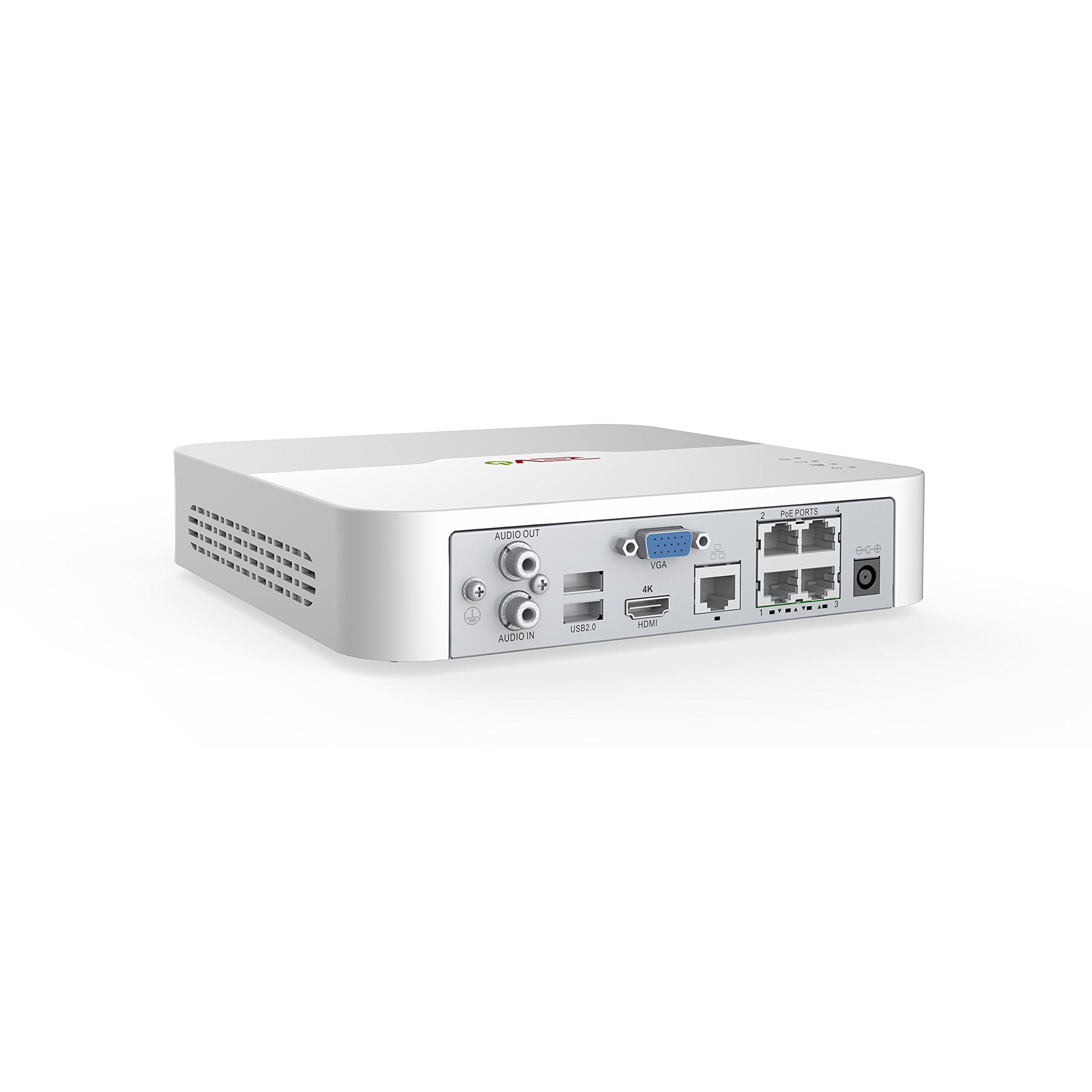 REVO America Ultra HD 4 Ch. 1TB HDD IP NVR Video Security System, 4 x 1080P Bullet Security Cameras - Remote Access Via Smart Phone, Tablet, PC & MAC (RU41B4E-1T)