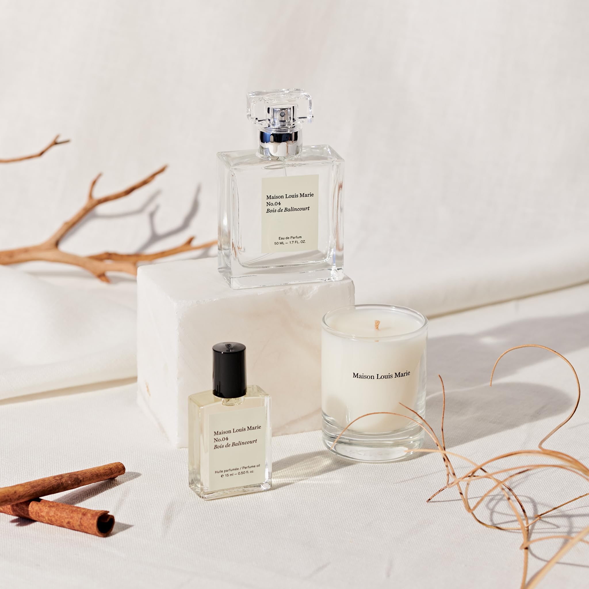 Maison Louis Marie - No.04 Bois de Balincourt Natural Roll-On Perfume Oil | Luxury Clean Beauty + Non-Toxic Fragrance (0.5 fl oz | 15 ml)
