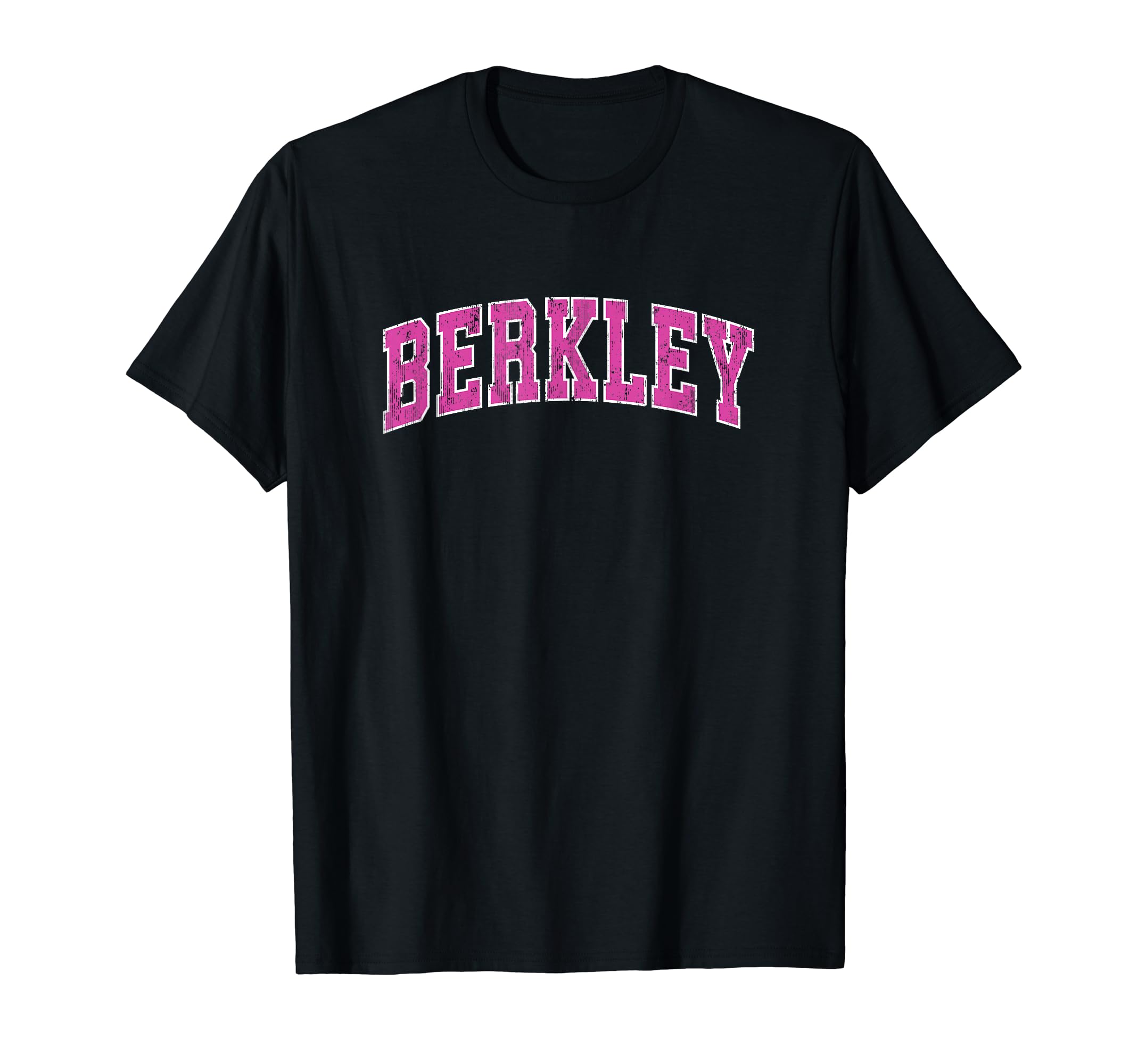 Berkley Michigan MI Vintage Sports Design Pink Design T-Shirt