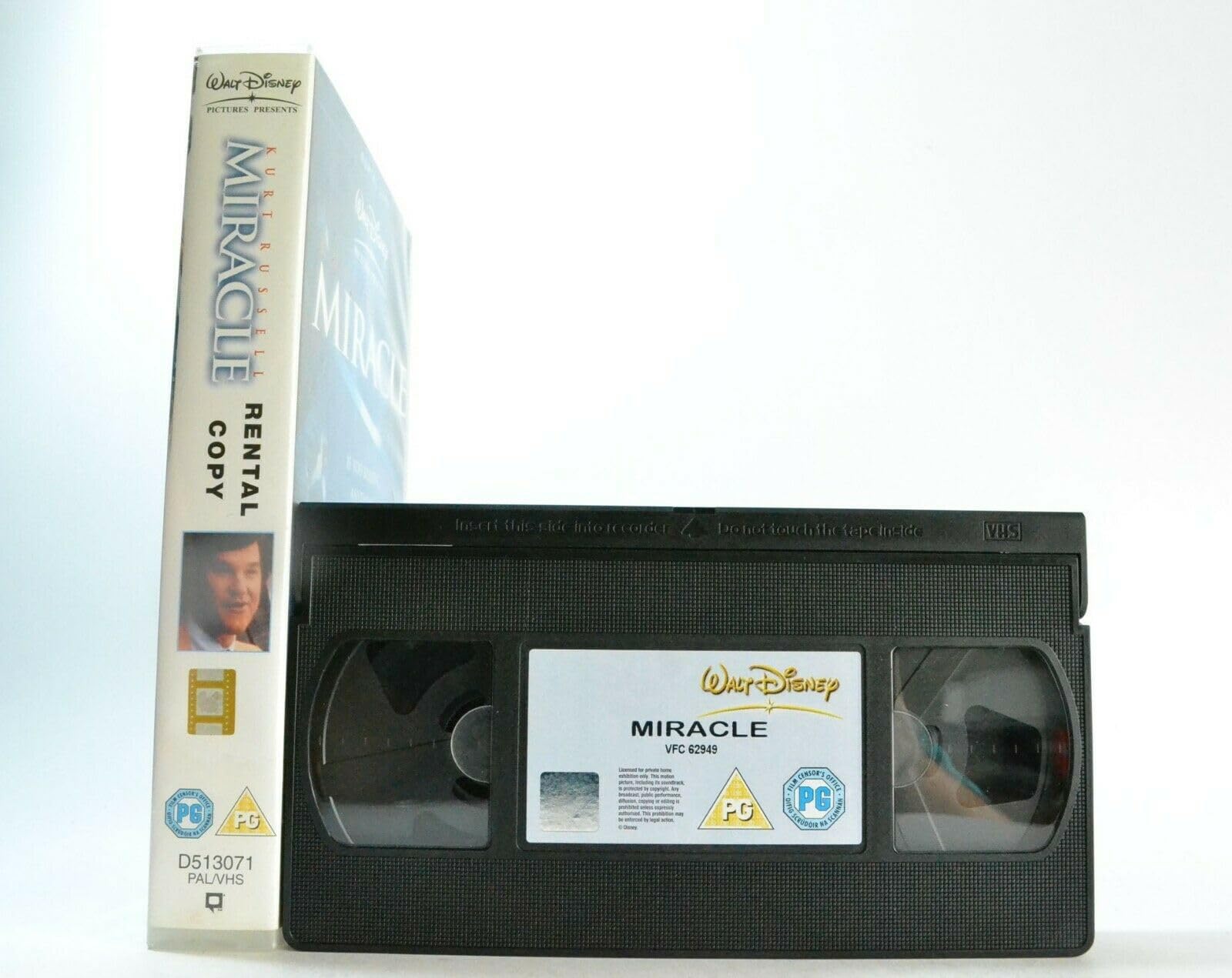 Miracle (2004); [Herb Brooks] Biographical Drama - Big Box - Kurt Russell - VHS