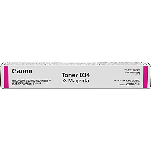 Canon Genuine Toner Cartridge 034 (9452B001) (1-Pack, Magenta), Works with Canon imageCLASS MF810Cdn, MF820Cdn), Standard