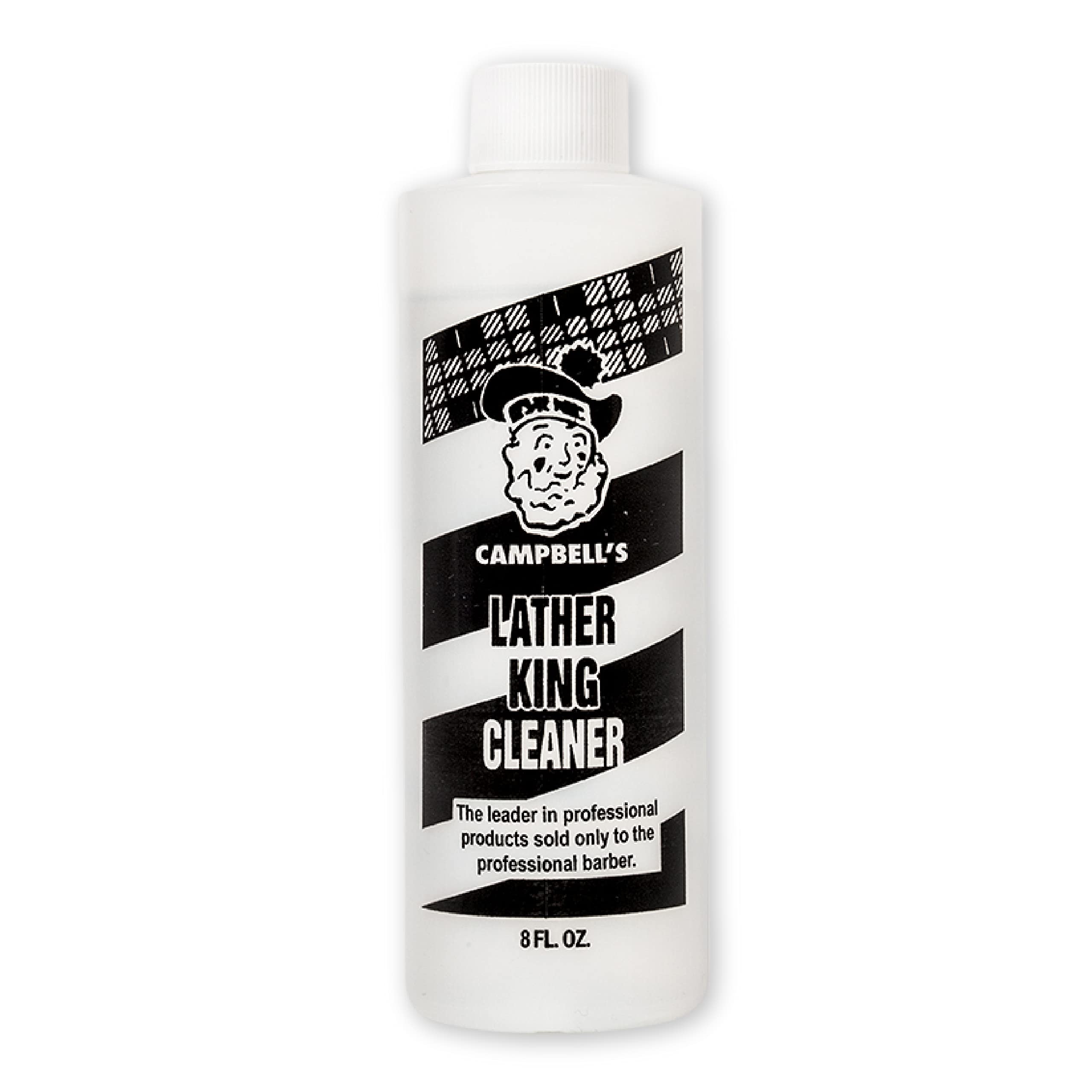 CampbellĆ¢ā¬ā¢s Original LatherKing Machine Cleaner Solution, Cleaner for Hot Lather Machine, Professional Shaving Supplies and Equipment, 8 Ounces