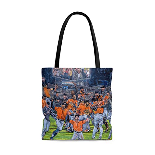 Astros Aesthetic World Tote Bag for Women and Men Beach Bag Shopping Bags School Shoulder Bag Reusable Grocery Bags