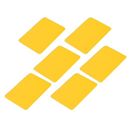 Astibym Repair Patches Kit, PVC Patches Set Professional 6pcs for Kayak(Yellow)