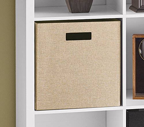 ClosetMaid Decorative Fabric Storage Bin, Tan
