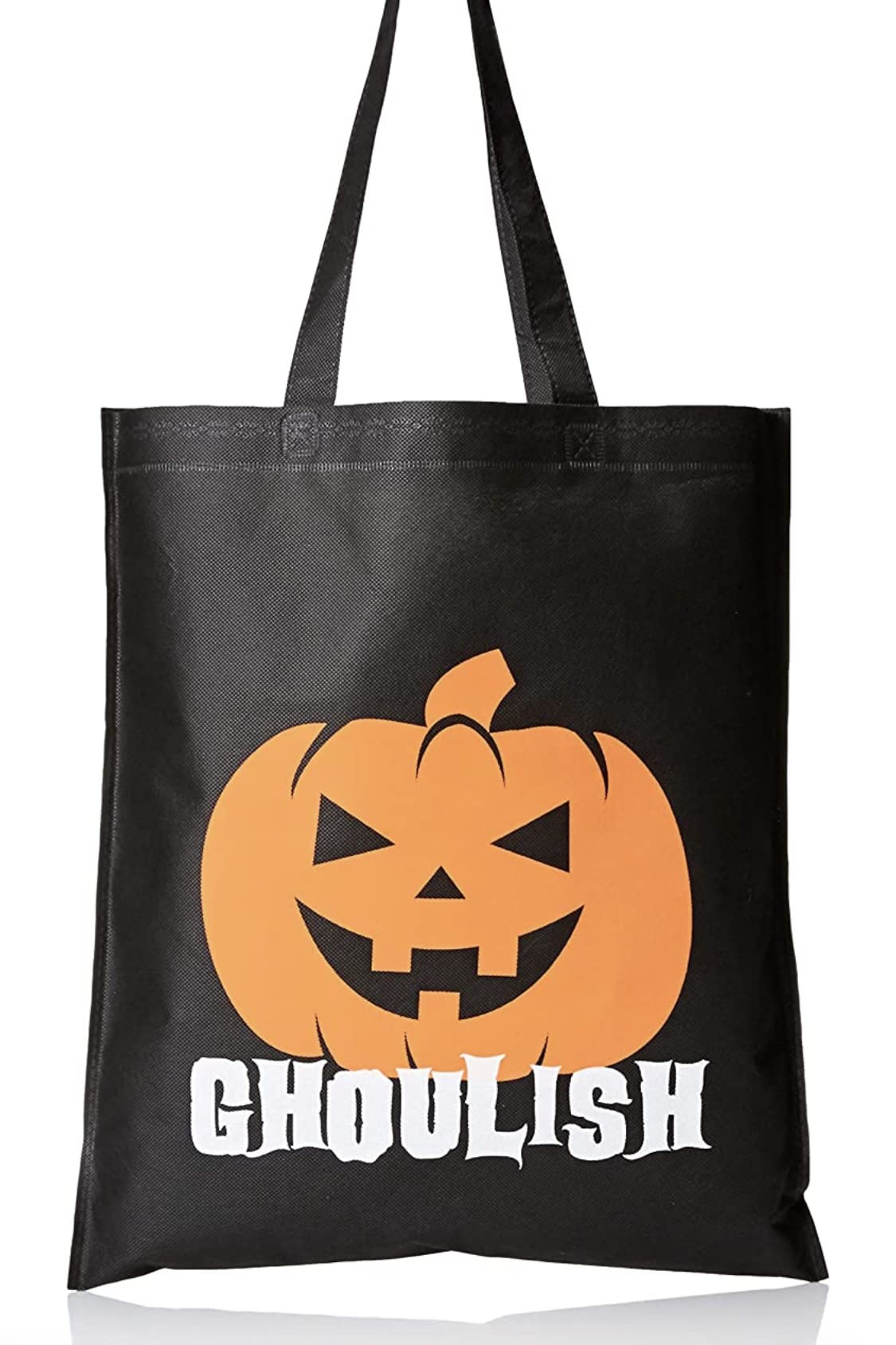 Bulk 24 Pack Deluxe Large 15" x 16" Trick or Treat Bag Fun Reusable Shopping Halloween Tote Assortment Featuring 4 Designs