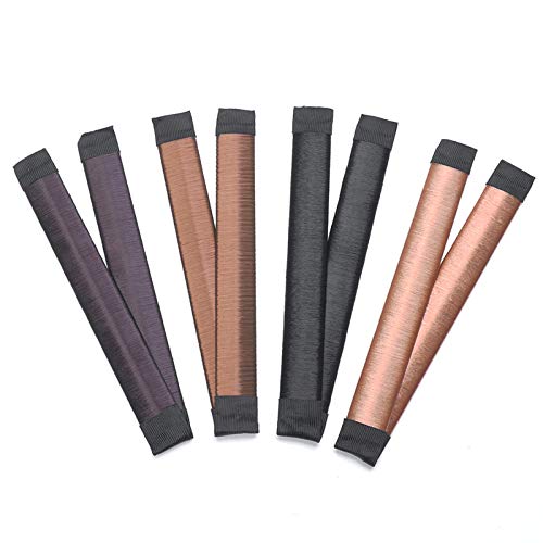 4 Pcs Magic Hair Bun Maker, Donut Bun Maker for Hair, French Twist Bun Shaper Hair Tools for Women