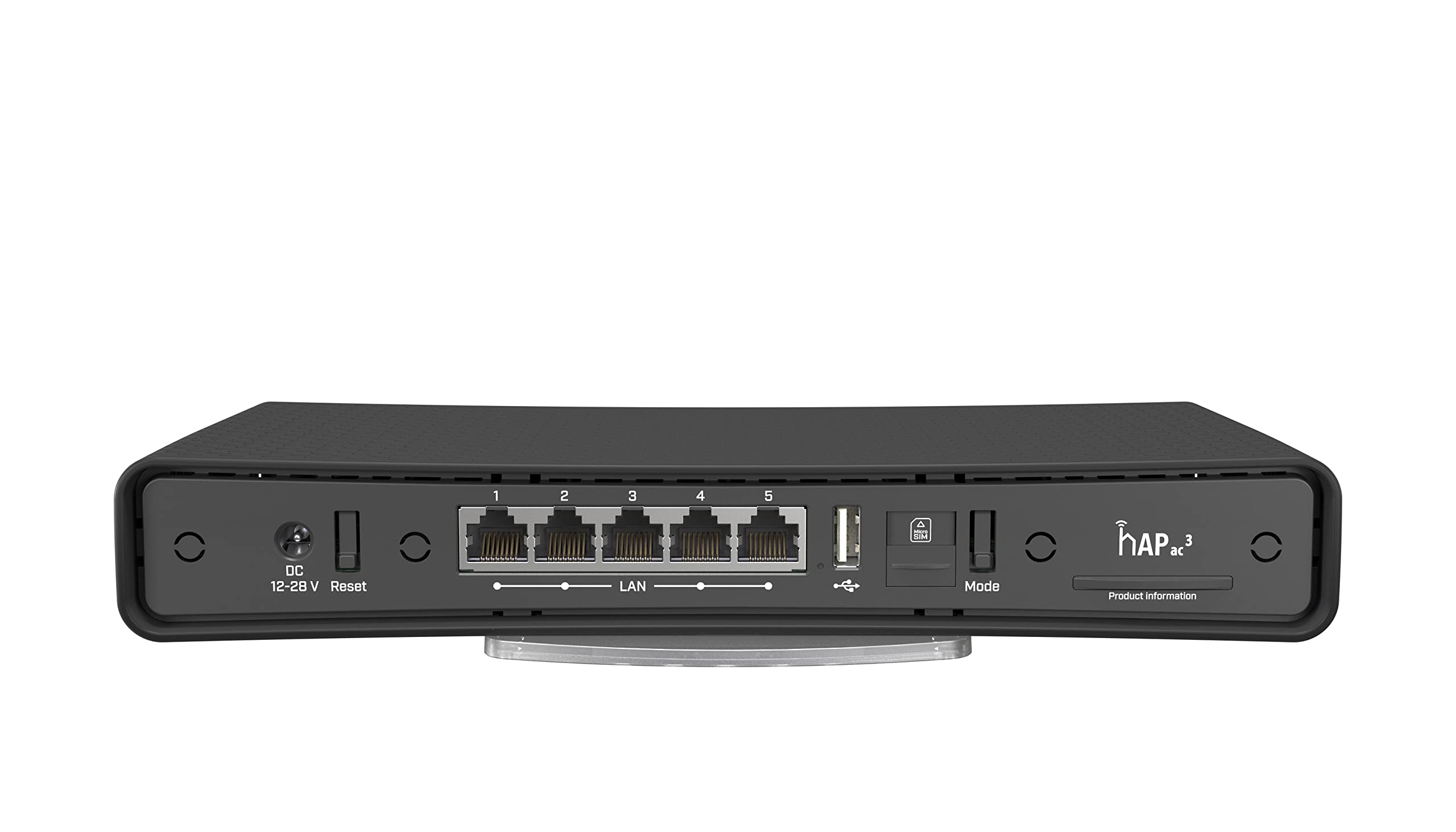 MikroTik hAP ac3 LTE6 kit RBD53GR-5HacD2HnD&R11e-LTE6 Wireless Dual-Band Router with LTE Support and 5 Gigabit Ethernet Ports