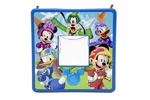 Delta Children 4-Piece Kids Furniture Set (2 Chairs and Table Set & Fabric Toy Box), Disney Mickey Mouse