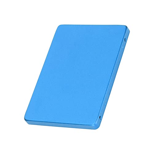 Aluminum ssd adapter case, durable stable ssd adapter case kit 6gbps ultra slim home office computer data transfer Blue