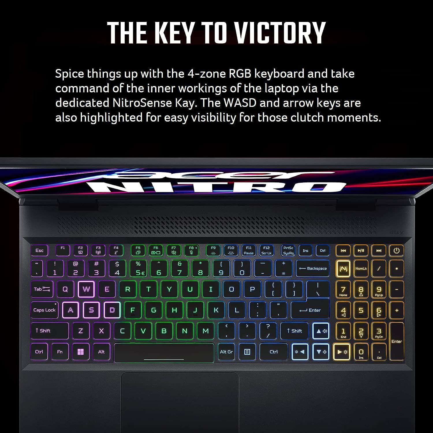 acer Nitro 5 Gaming Laptop 2023 Newest, 15.6" QHD 165Hz Display, AMD Ryzen 7 6800H Processor, NVIDIA GeForce RTX 3070 Ti Graphics, 64GB DDR5 RAM, 2TB SSD, Wifi6, Bluetooth, Windows 11 Home