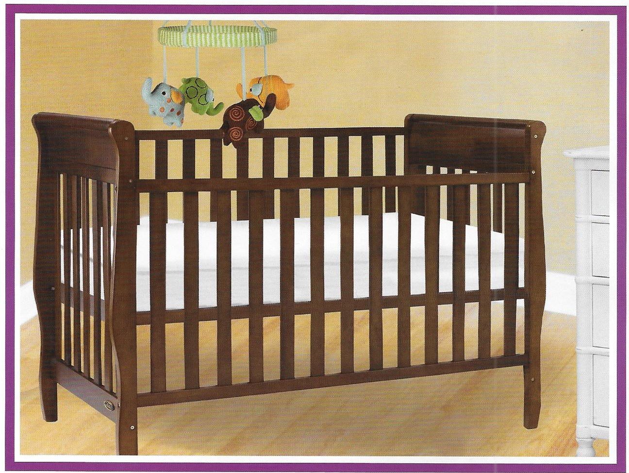 Deluxe Vinyl Fitted Crib Mattress Cover 28" x 52" Standard Size Waterproof